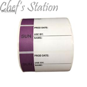 Dairy Production Color Sticker Label – ChefStation.com.my